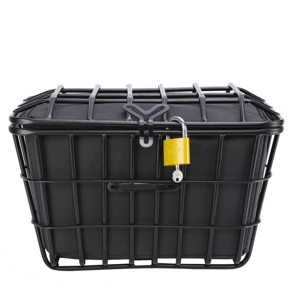 Lockable Storage Basket - Joy of Bikes